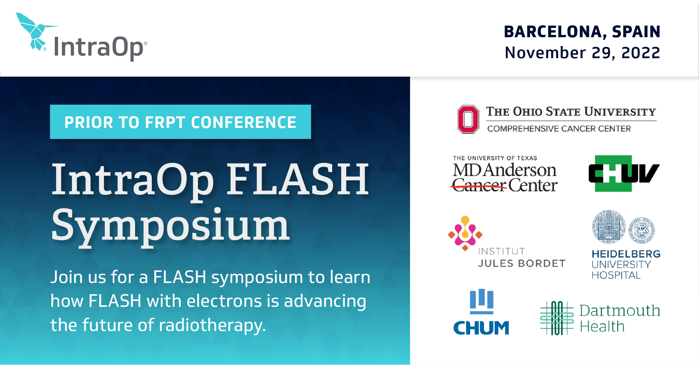IntraOp FLASH Symposium